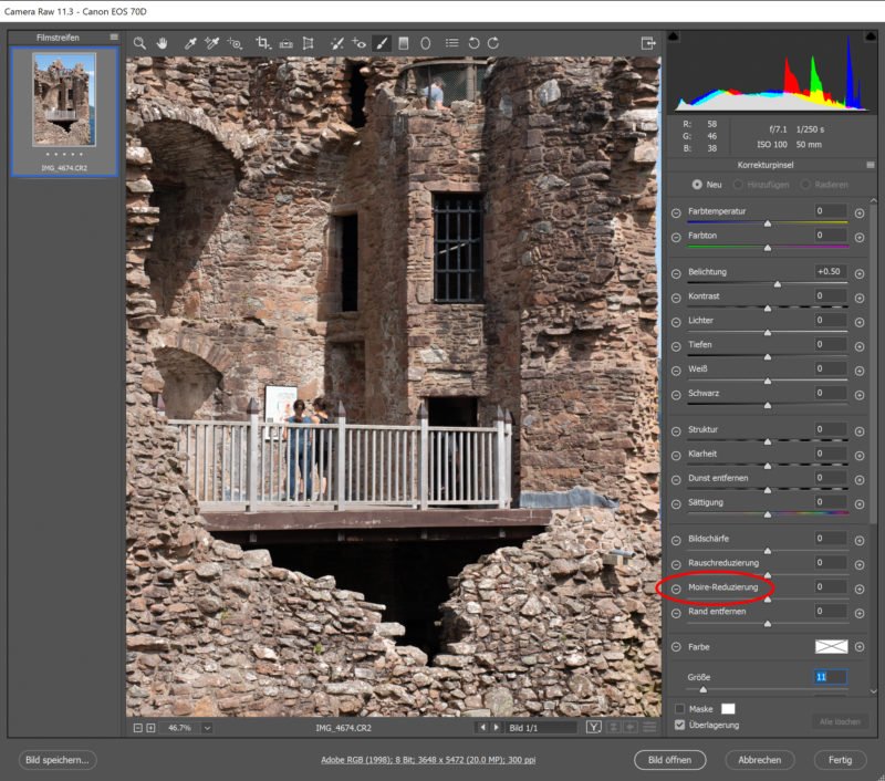 Moiré-Effekt - So kannst du Moiré vermeiden und entfernen