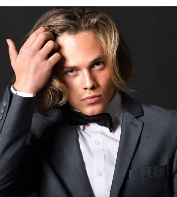 Model Sedcard von Kevin S - männliches New Face Fotomodel Deutschland